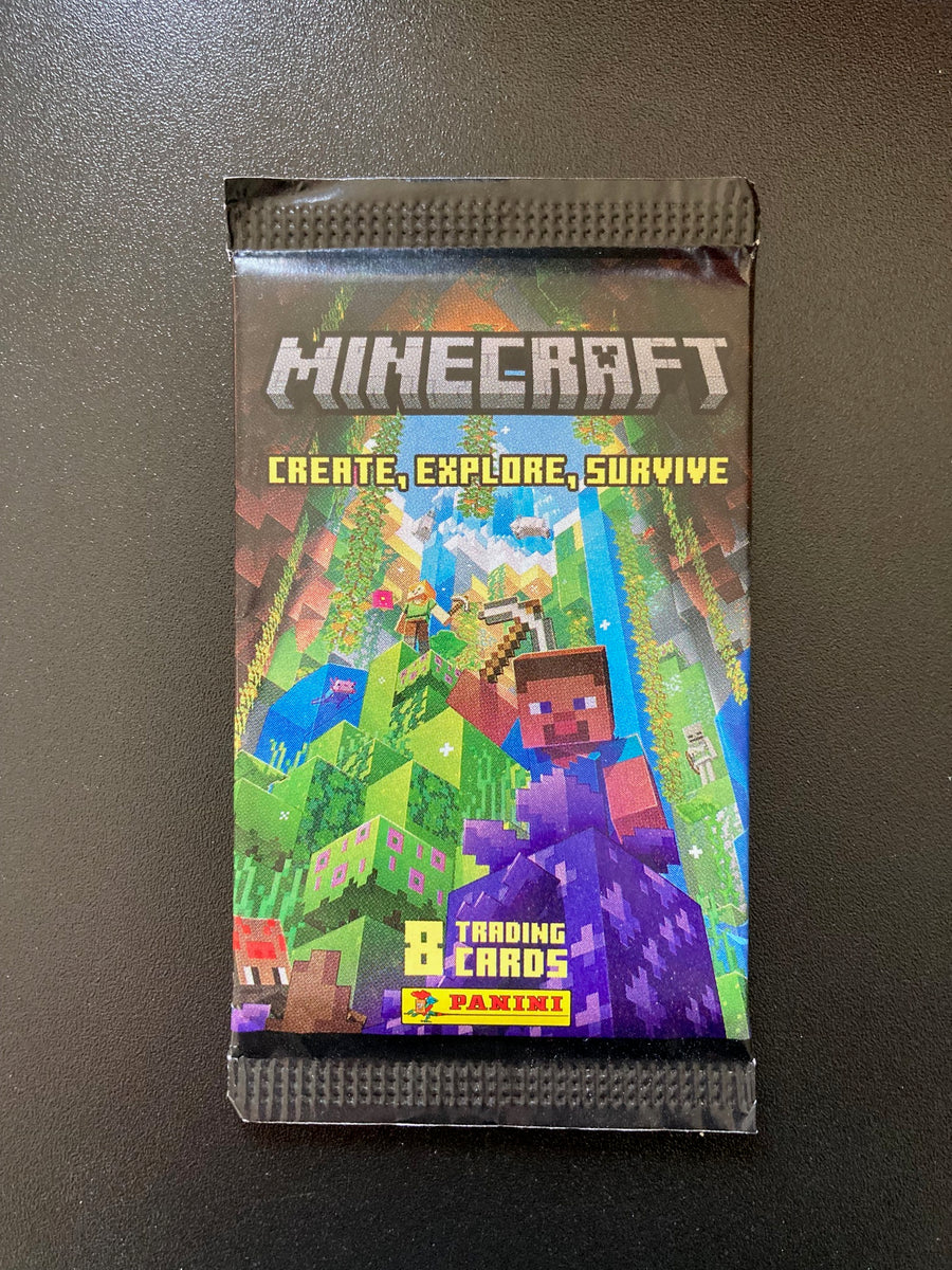 Booster Minecraft Panini 2023 - Cartes Collector Jeu Vidéo – Tacticgames