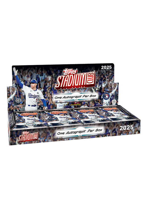 Topps Stadium Club Baseball 2025 Hobby Box - Cartes MLB à collectionner ...